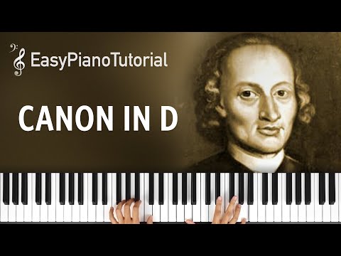Canon in D - Piano Tutorial + Free Sheet Music