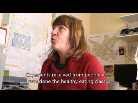 ChangeKitchen's delivery of healthy eating classes at Stanhope Hall Community Centre (Birmingham)