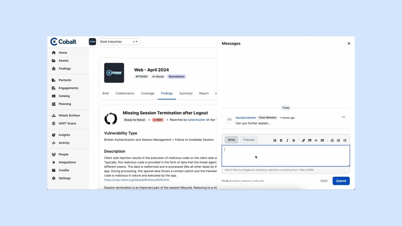 Cobalt Full Feature Demo