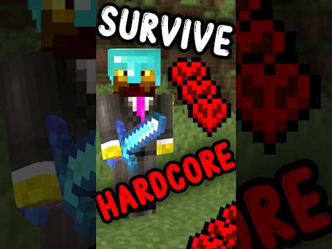 How to CHEAT DEATH In HARDCORE Minecraft!!!!