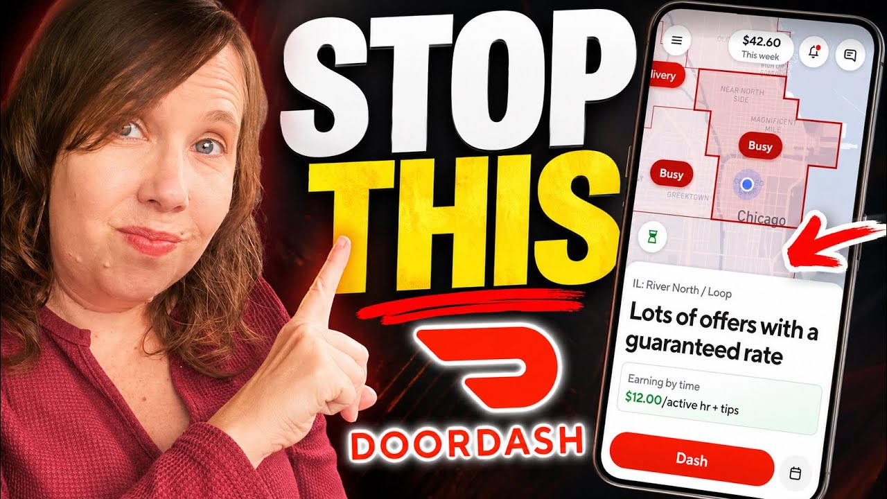 DoorDash Earn By Time Is KILLING Your Income! (EVERY Driver Needs This)