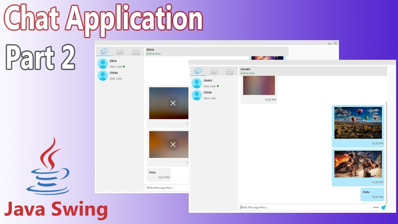 Java - Chat Application ( Part 2 )