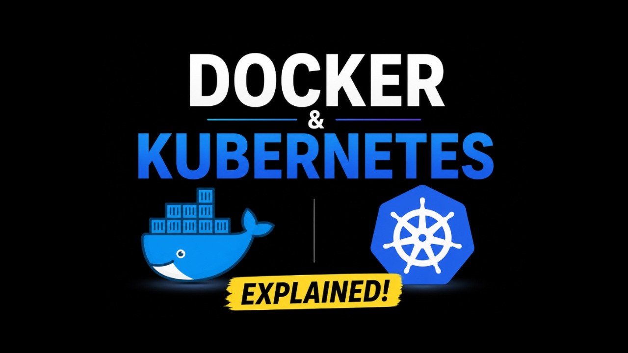 Docker & Kubernetes Explained Simply | How Modern Apps Run