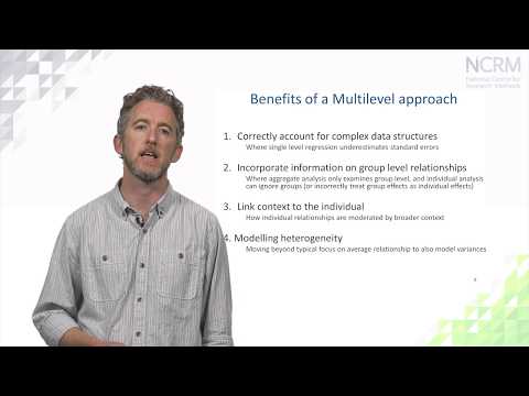 Multilevel Models: Introducing multilevel modelling | Ian Brunton-Smith
