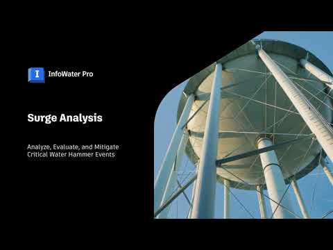 Surge Analysis in InfoWater Pro