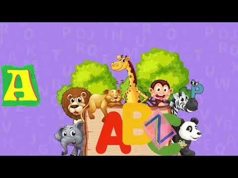 ABC's with Animals Names For Kids