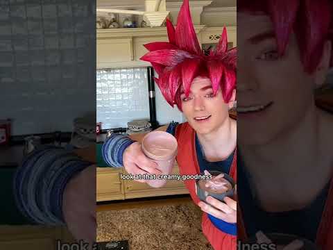 GOKU MAKES THE 1ST GAMERSUPPS PROTEIN SHAKE | #SHORTS