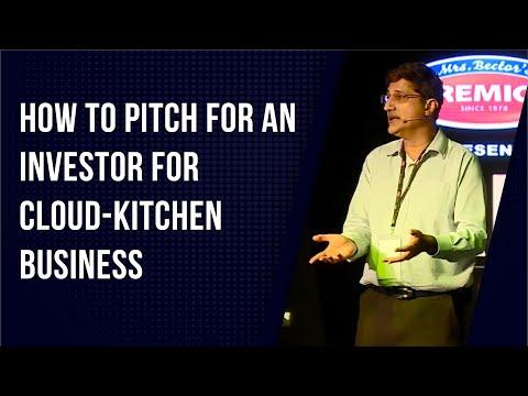 How to pitch for an investor for cloud-kitchen business