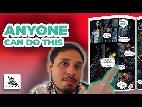 Creating Full Page Comic Books with AI