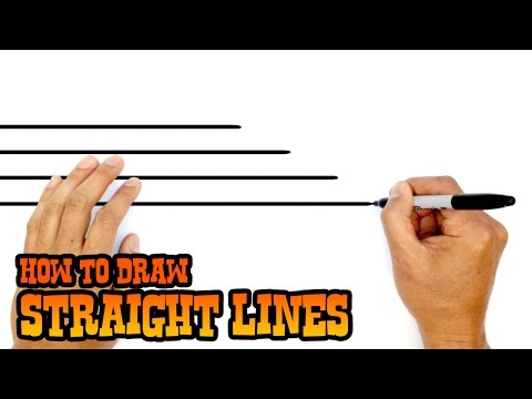 How to Draw Straight Lines- Quick Art Tip