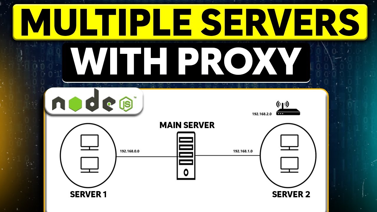 API GATEWAY IN Nodejs Microservices | How to manage Multiple Servers With Proxy