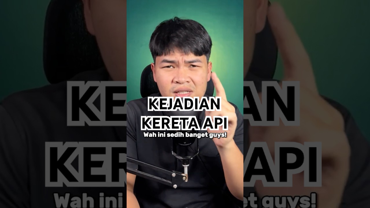 KRONOLOGI KEJADIAN KERETA API DI BEKASI