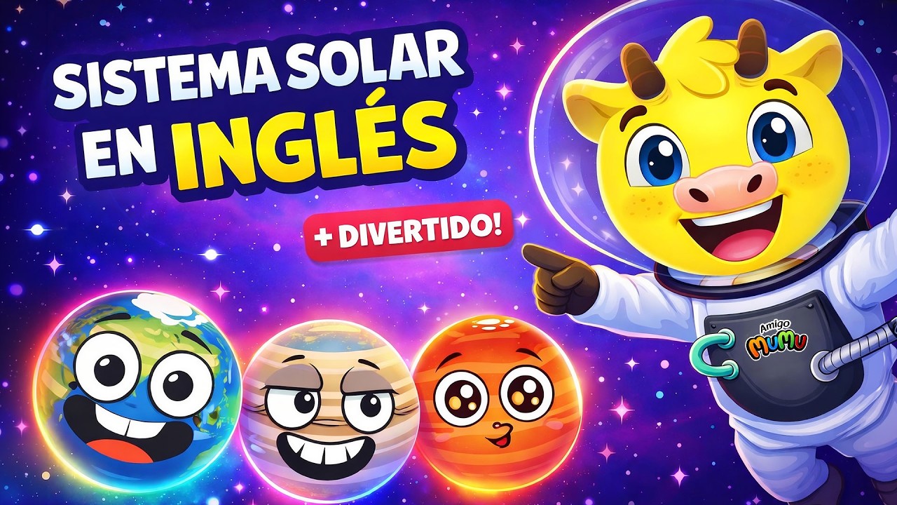 Inglés Para Niños | Los Planetas en Inglés | El Sistema Solar en Inglés