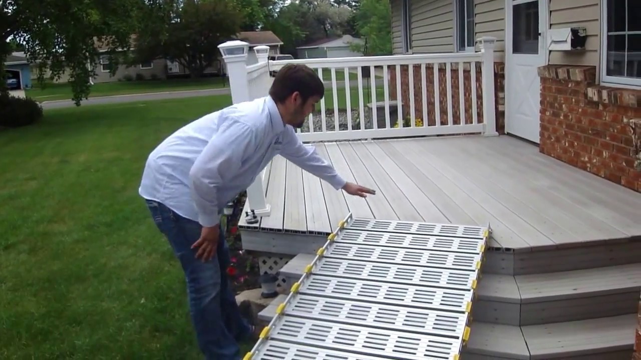 Roll-A-Ramp demonstration