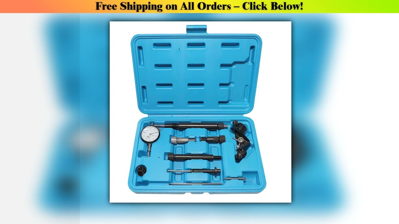 Diesel Fuel Injection Pump Timing Indicator Tool Set For VW BMW Audi Bosch Ford Diesel