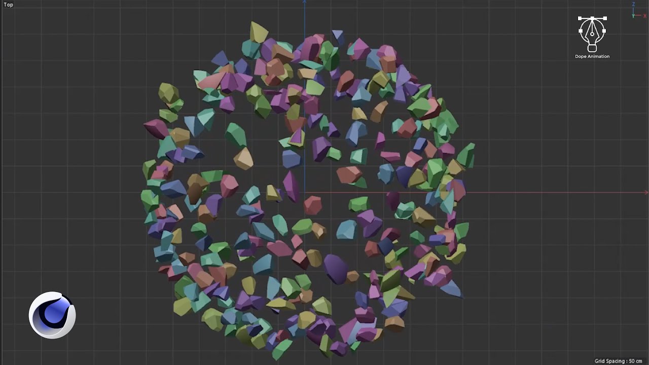 Cinema 4D Quick Tip #01 - Control Dynamics Speed with Time Scale