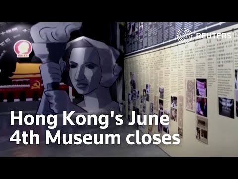 Hong Kong's June 4th Museum closes over licensing probe