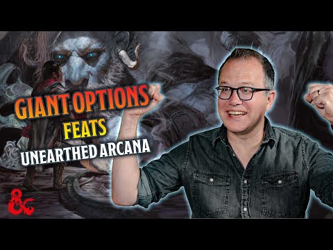 New Giant Feats | Unearthed Arcana: Giant Options | D&D