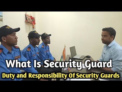 Basic Training Of Security Guard | What Is Security Guard | Security Guard ka Kham kay hota hay
