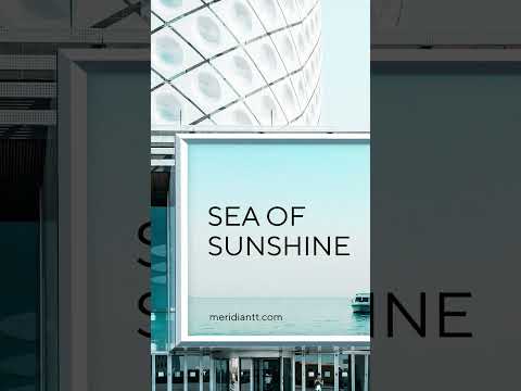 Meridian Travel & Tourism posters, billboards and outdoor banners redesign concepts