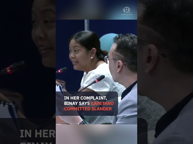 Binay files ethics complaint after Cayetano calls her crazy, 'Marites'