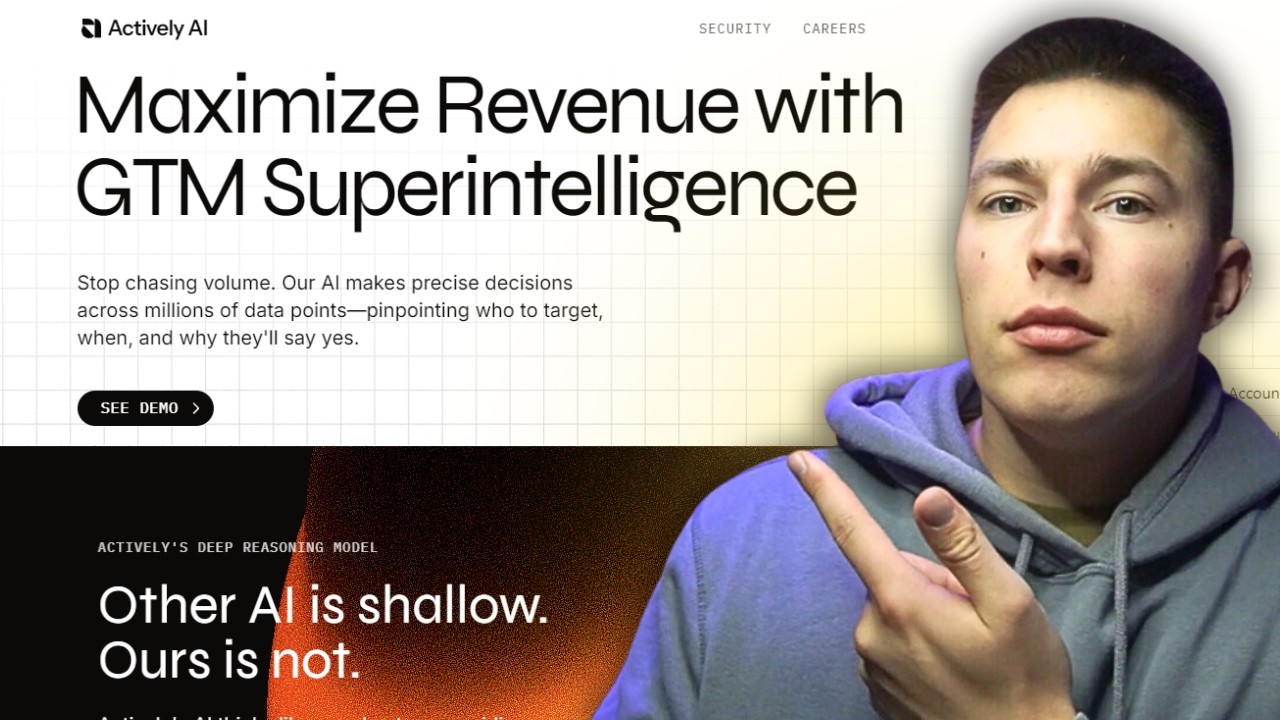 Is This AI Sales Agent the Future of Go-To-Market Teams? (Actively.ai explained)