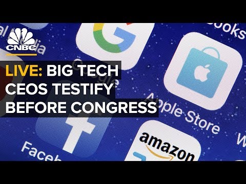WATCH LIVE: Amazon, Apple, Facebook and Alphabet CEOs testify before Congress — 7/29/2020