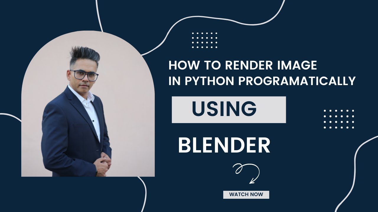 How to render an image using Python scripting in Blender.