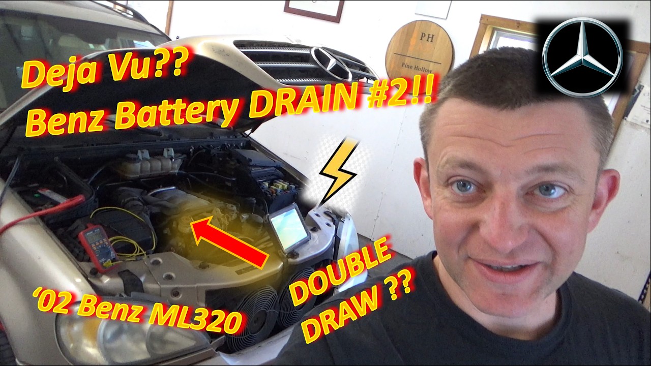 Deja Vu?? ML320 BATTERY DRAIN #2!! ('02 Mercedes Benz ML320)