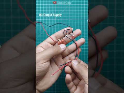 105J 400v Capacitor Circuit | 105J 400v Capacitor Output Voltage | LED Bulb Light DIY | Bulb Repair|