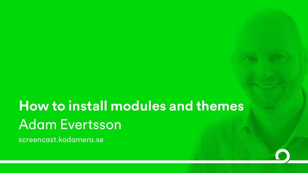 Drupal 8: How to install modules and themes
