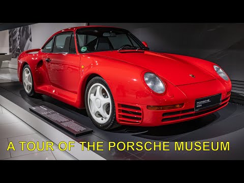 A Tour of the Porsche Museum in Stuttgart Germany 4K