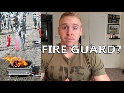 What Is FIRE GUARD At Army Basic Training?