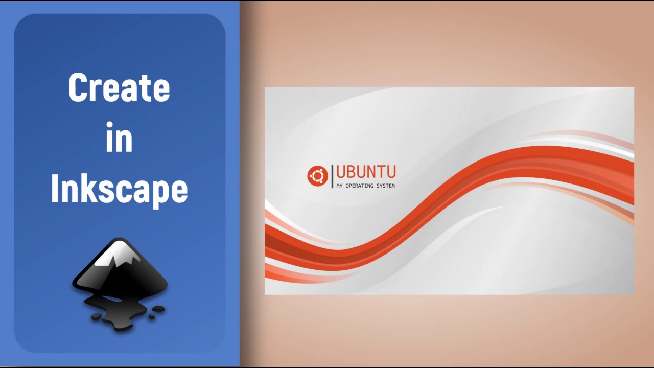 Speed Art Inkscape: wallpapers for the Ubuntu Linux