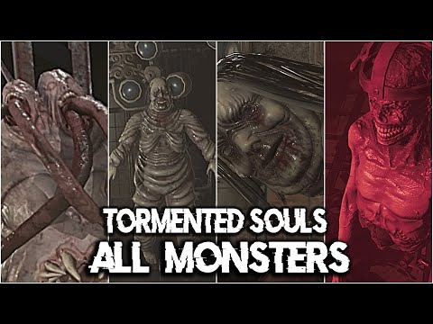 Tormented Souls All Monsters/Enemy Types and Boss Fights - (2021 Indie Horror Game Inspired By RE)
