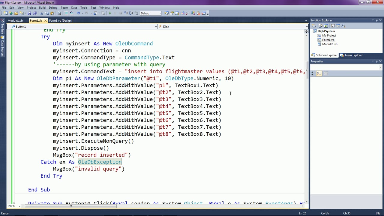 Learn VB.Net Programming in English for Beginners(Database) - Part 15