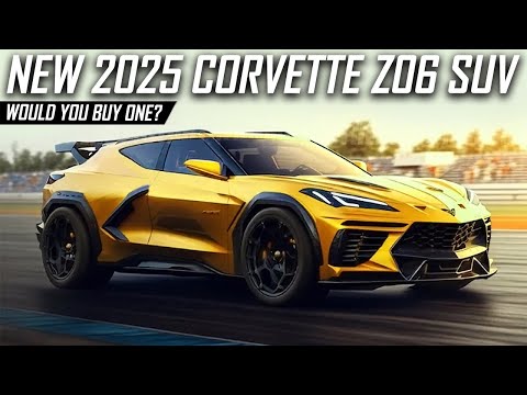 Virtual Chevy Corvette Crossover SUV Looks Quirky Indeed, Complete With ...