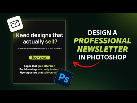How to design email newsletters that get opened and clicked | Photoshop for Freelancers
