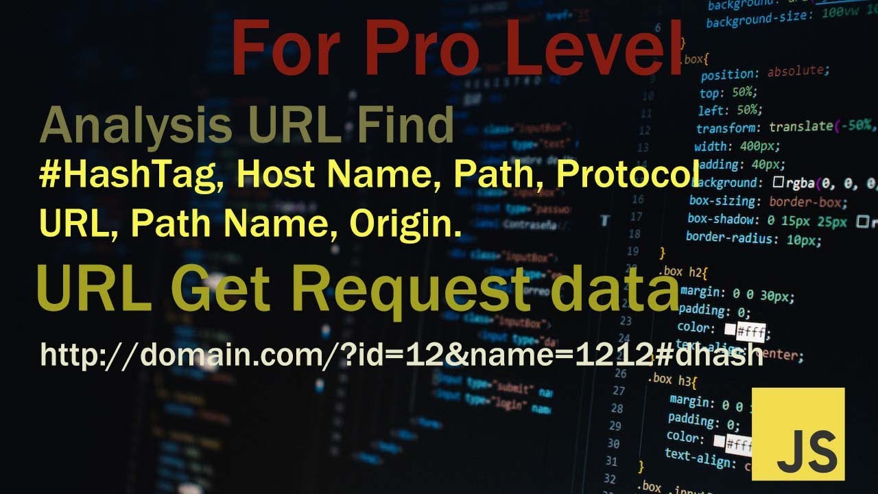 How to get URL parameters in JavaScript for pro Level