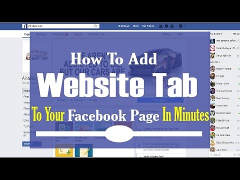 How To Add Website Tab to your Facebook Page in minutes | life and style