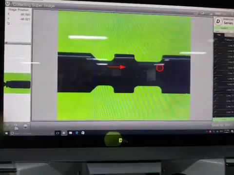 DYNASCAN DIGITAL PROFILE PROJECTOR WITH STITCH FUNCTION2