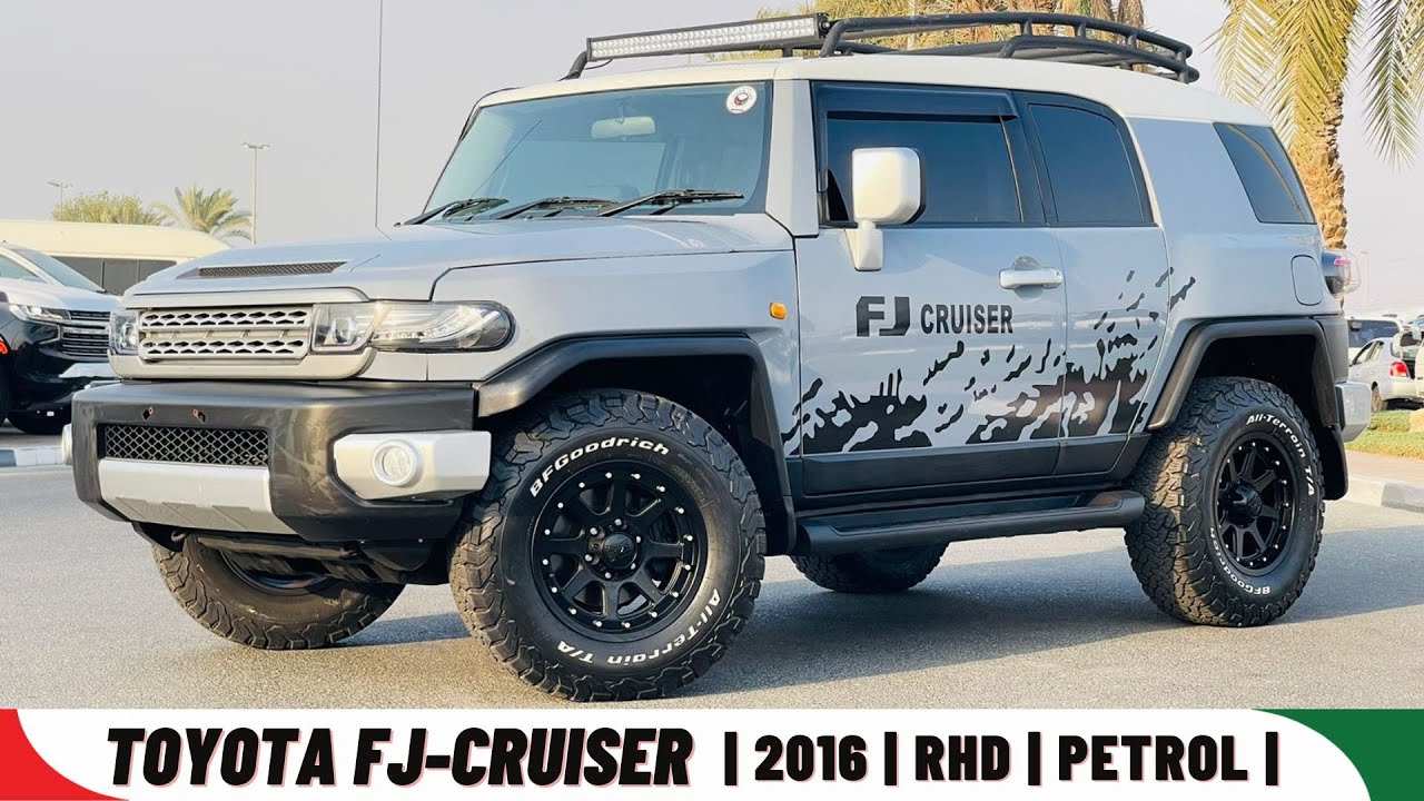 Used Toyota FJ Cruiser Latest Facelifted | JAPAN SPECS | 2016 | RIGHT ...