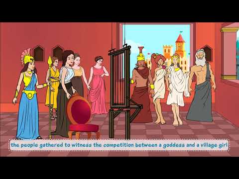 Arachne, The Weaver deep listening:…: English ESL video lessons