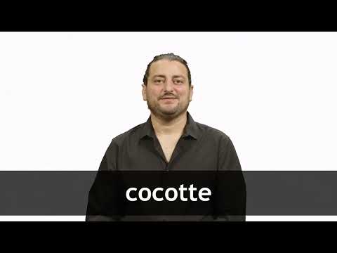 How to pronounce COCOTTE in French
