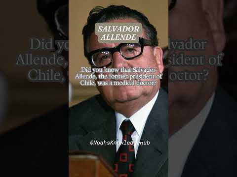 Did you know that Salvador Allende.. #salvador #salvadorallende #president #chile #marxist #facts
