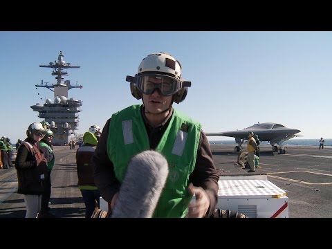 The future of drones: U.S. Navy tests latest unmanned aircraft
