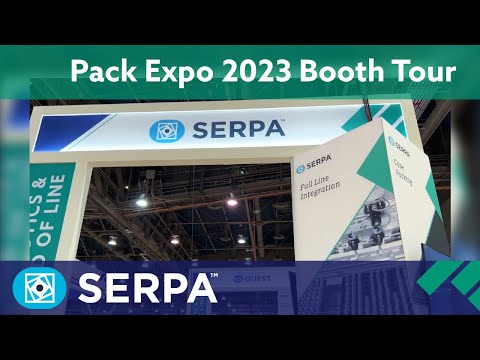Serpa Pack Expo Las Vegas 2023 Booth Tour