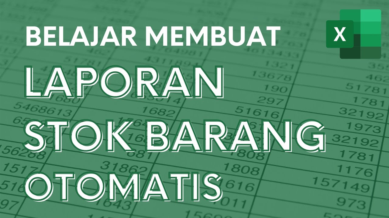 Create Automatic Stock Reports - In and Out Recap - Beginner Excel Tutorial - ignasiusryan