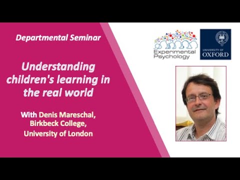 Understanding children's learning in the real world