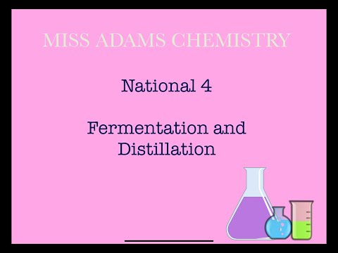 National 4: Fermentation and Distillation